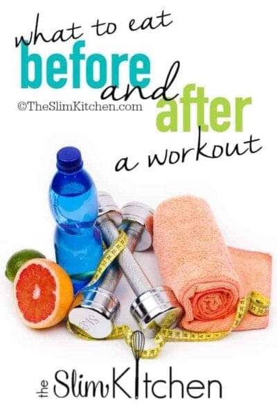 What to eat before and after a workout!