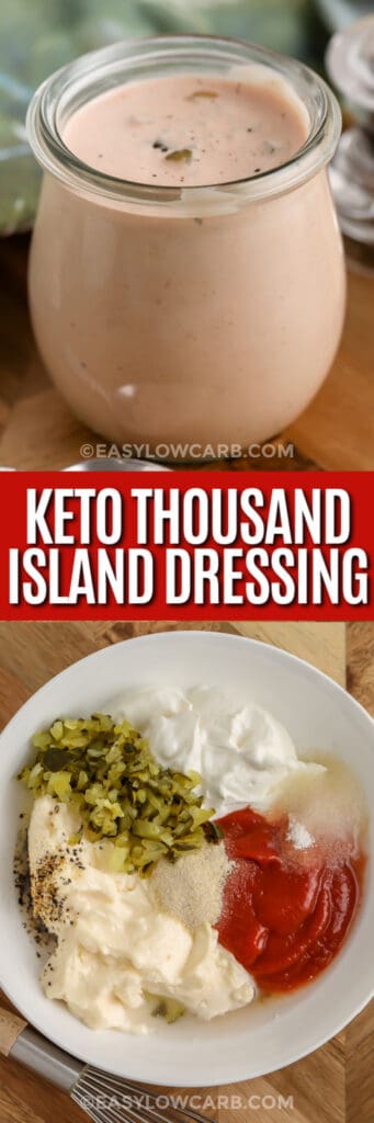 Keto Thousand Island Dressing (5 Minute Recipe!) - Easy Low Carb