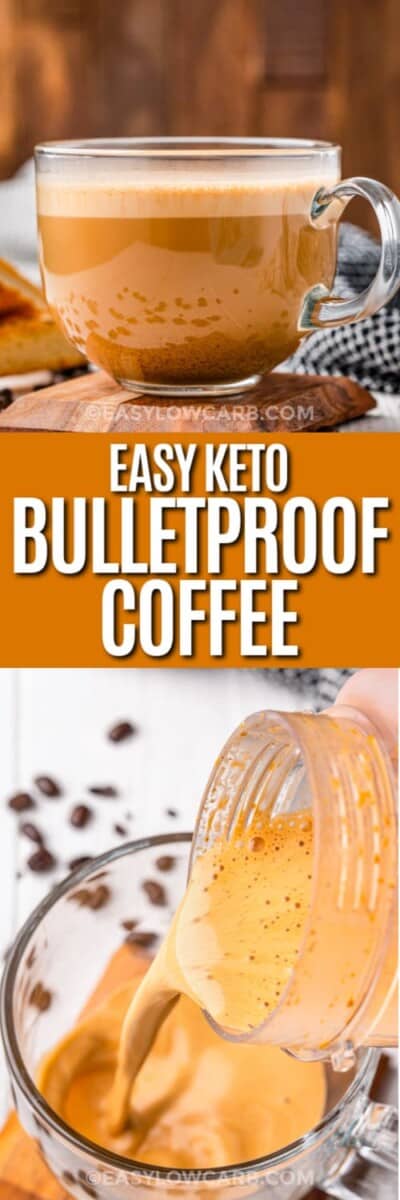 Keto Bulletproof Coffee {with Butter or Ghee!} - Easy Low Carb