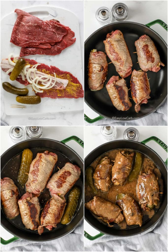Beef Rouladen (Tender and Delicious!) - Easy Low Carb