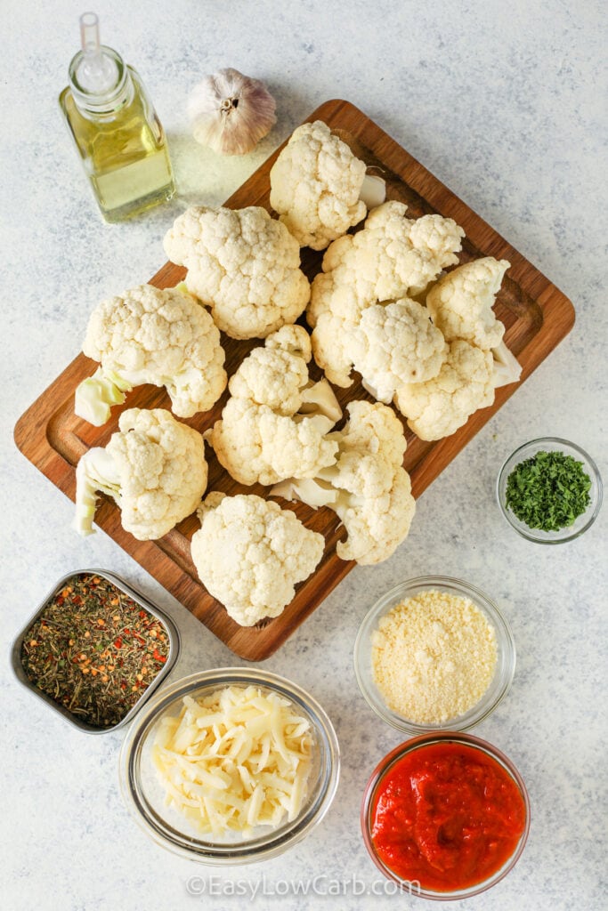 Cauliflower Parmesan (Easy & Tasty!) - Easy Low Carb