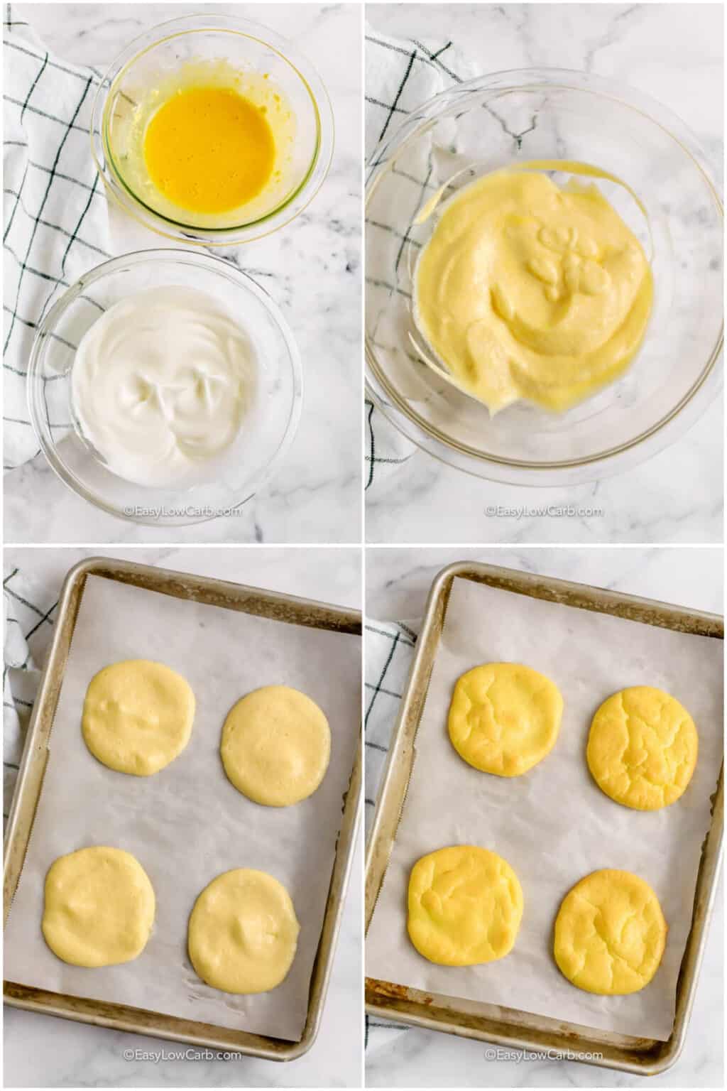Easy Cloud Bread Recipe (Quick Prep!) - Easy Low Carb