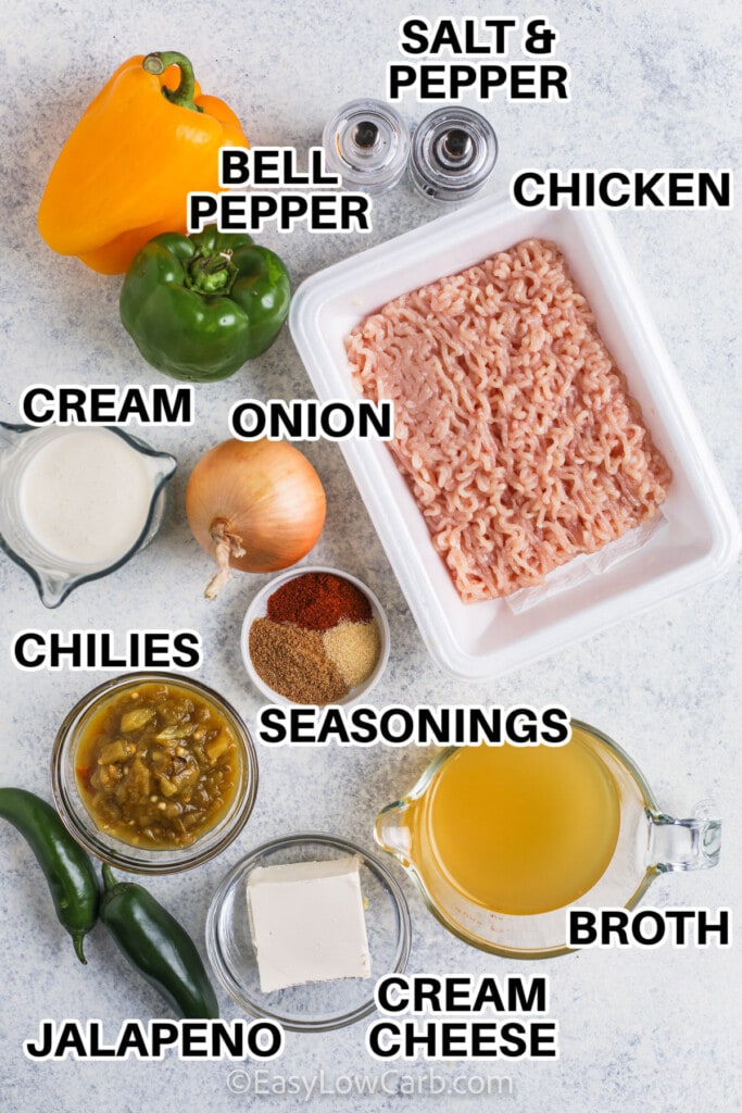 Keto White Chicken Chili (One Pot Meal!) - Easy Low Carb