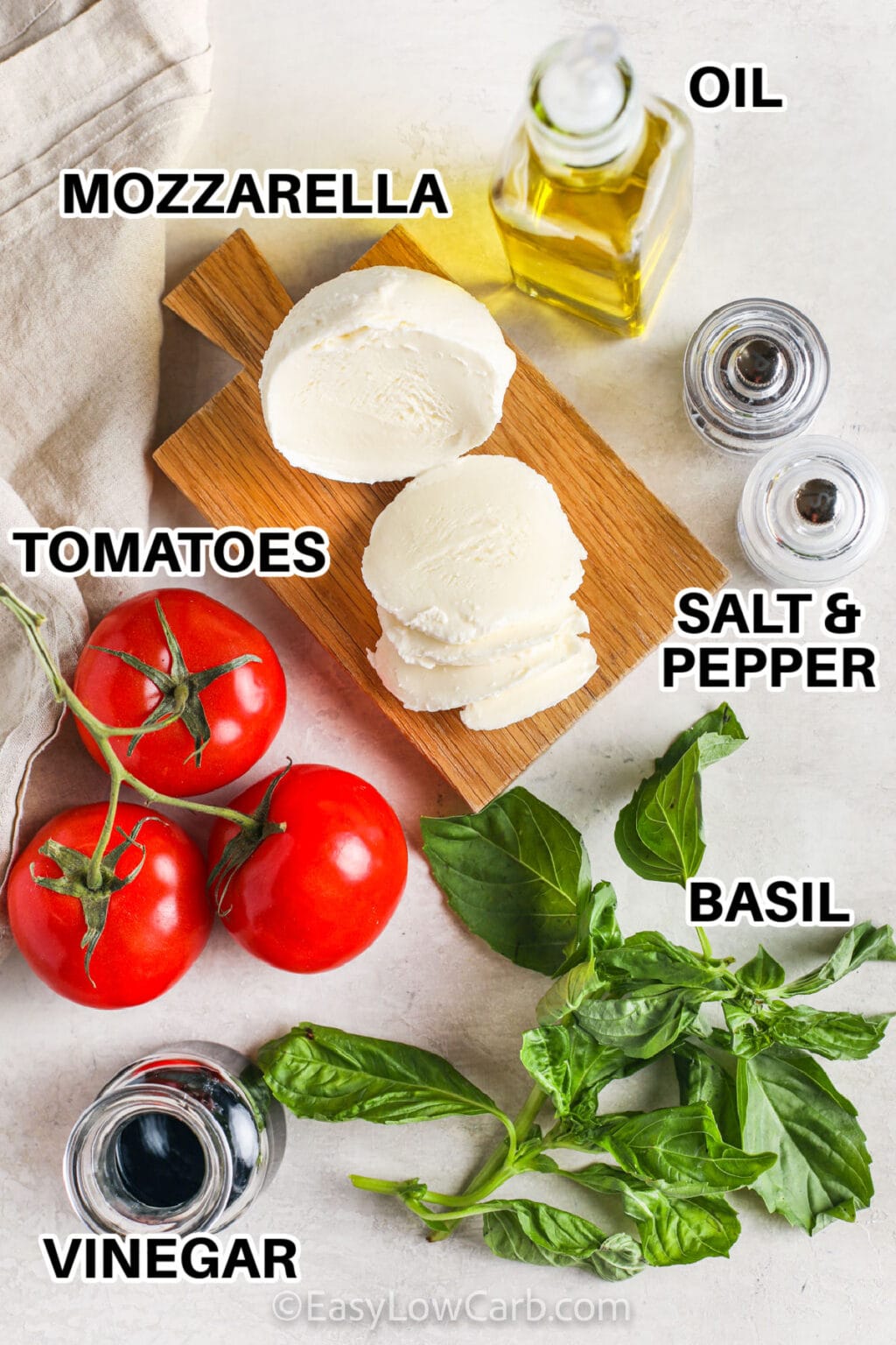 Caprese Salad Recipe (Quick and Fresh!) - Easy Low Carb