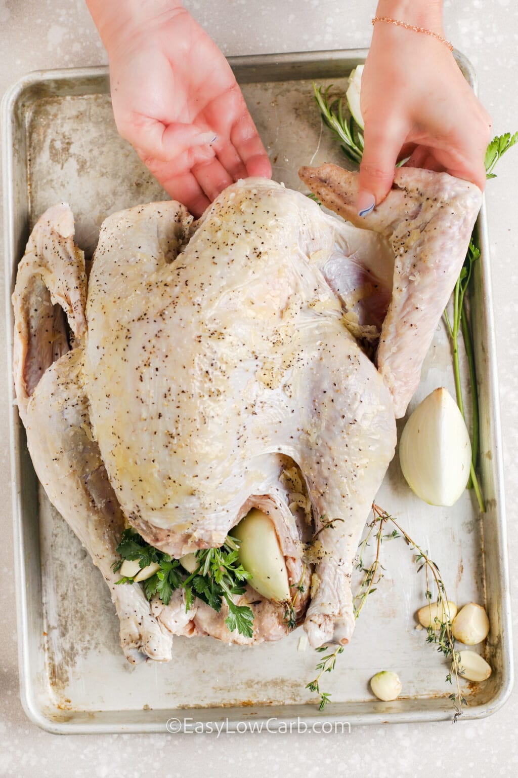 Oven Roasted Turkey (Simple Ingredients, Easy Steps!) - Easy Low Carb