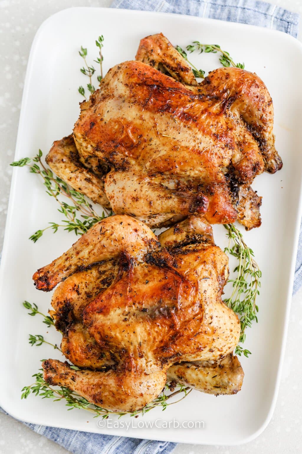 Roasted Cornish Hens Recipe (Easy Prep!) - Easy Low Carb