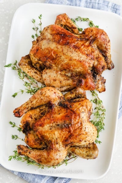 Roasted Cornish Hens Recipe (Easy Prep!) - Easy Low Carb