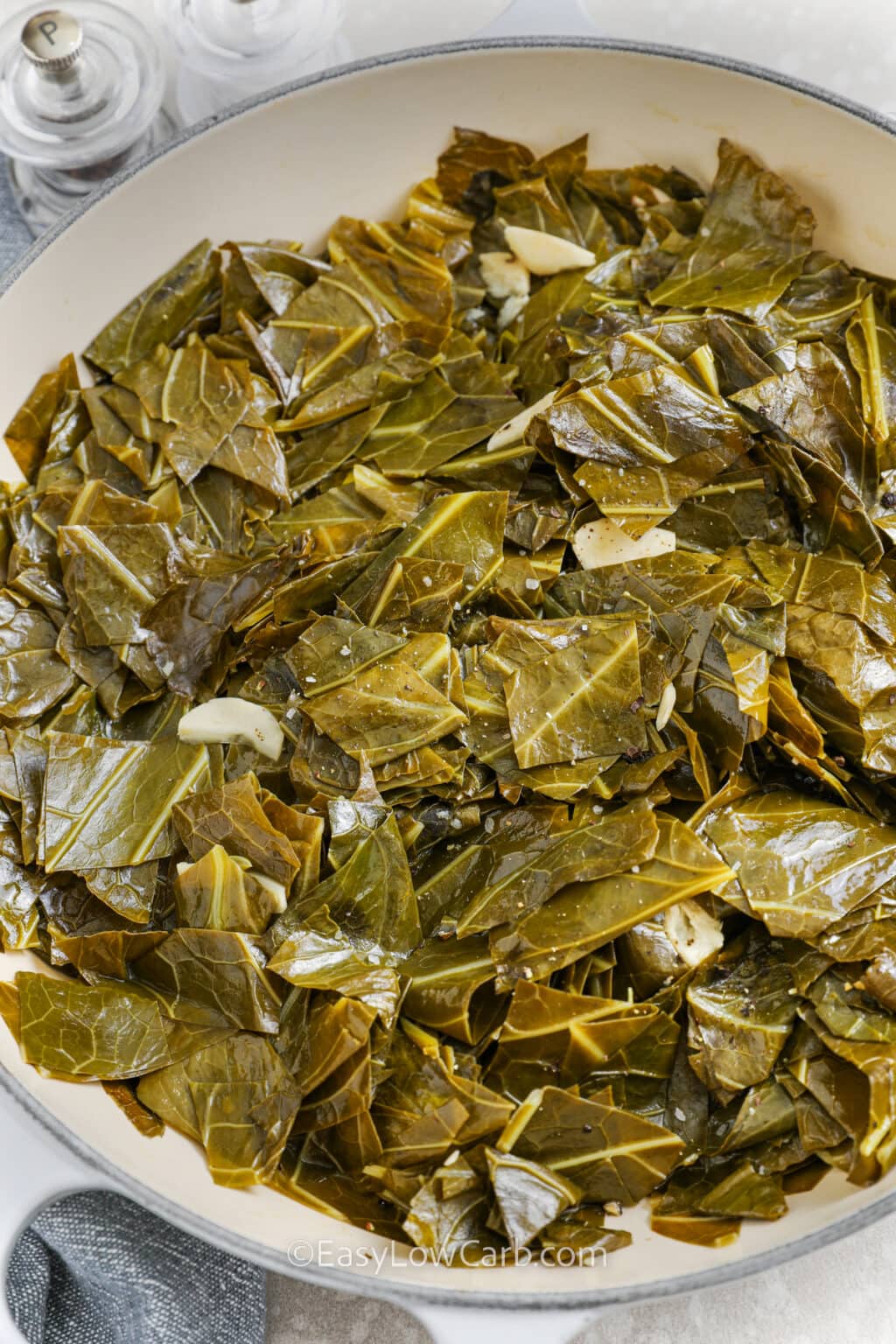 Sauteed Collard Greens (Healthy Side Dish!) - Easy Low Carb