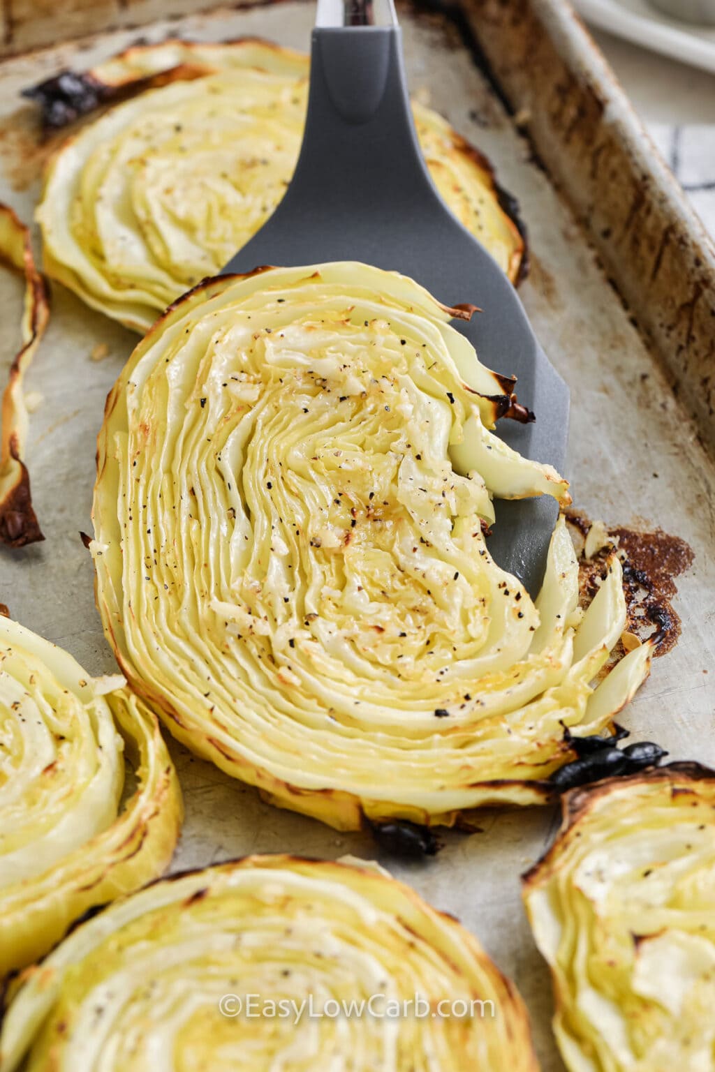 Cabbage Steaks (3 Ingredients!) - Easy Low Carb