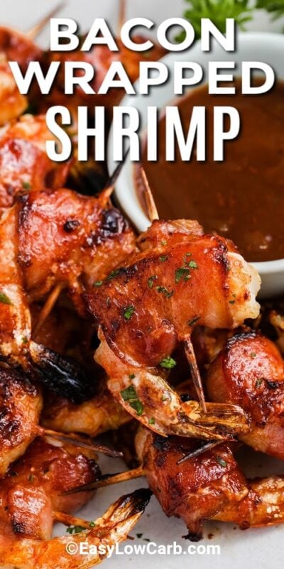 Bacon Wrapped Shrimp Recipe (Simple & Delish Appetizer!) - Easy Low Carb Bacon Wrapped Shrimp Recipe (Simple & Delish Appetizer!) - Easy Low Carb