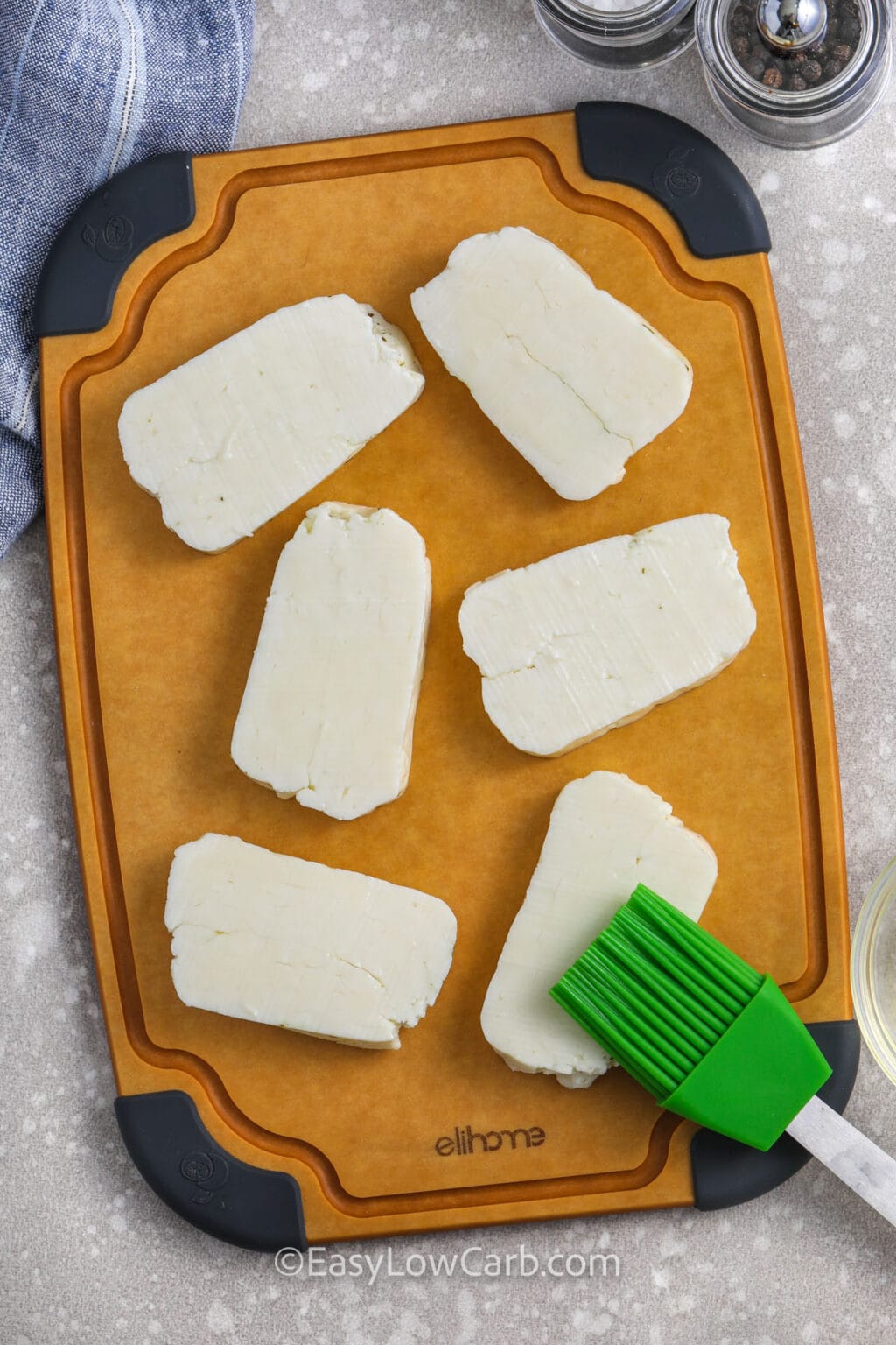 Grilled Halloumi (Gourmet Level Side or Topping!) - Easy Low Carb