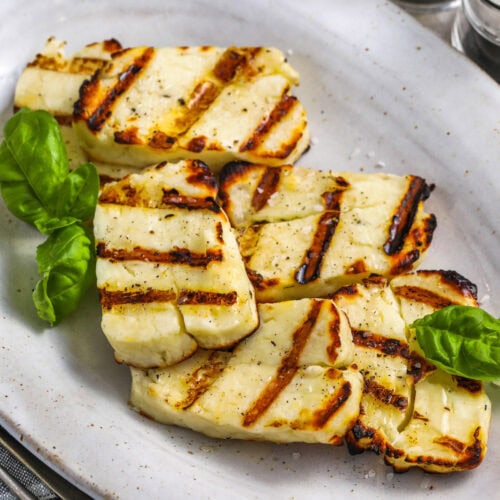 Grilled Halloumi (Gourmet Level Side or Topping!) - Easy Low Carb