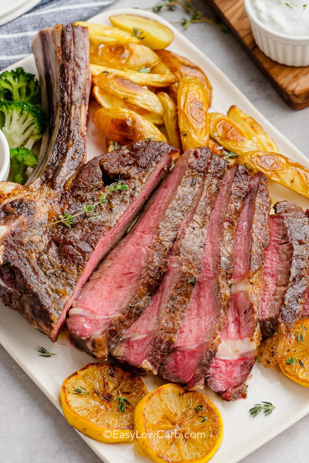 Oven Baked Steak (Reverse Sear Method) - Easy Low Carb