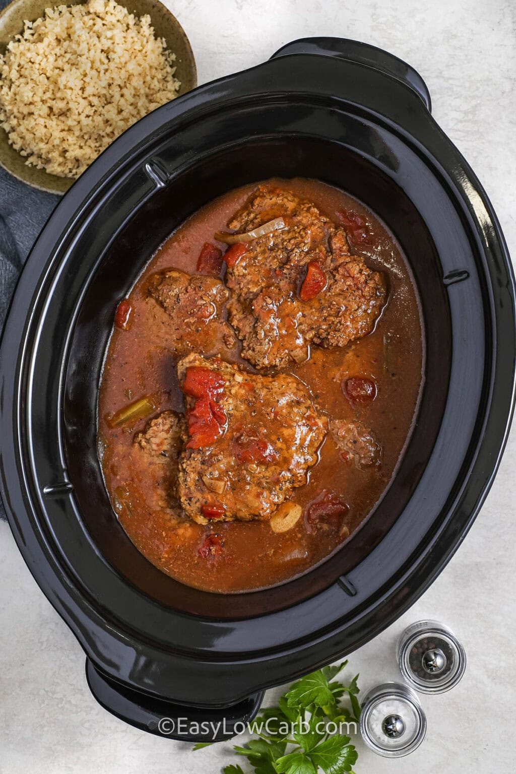 Slow Cooker Cube Steak (Juicy & Tender!) - Easy Low Carb