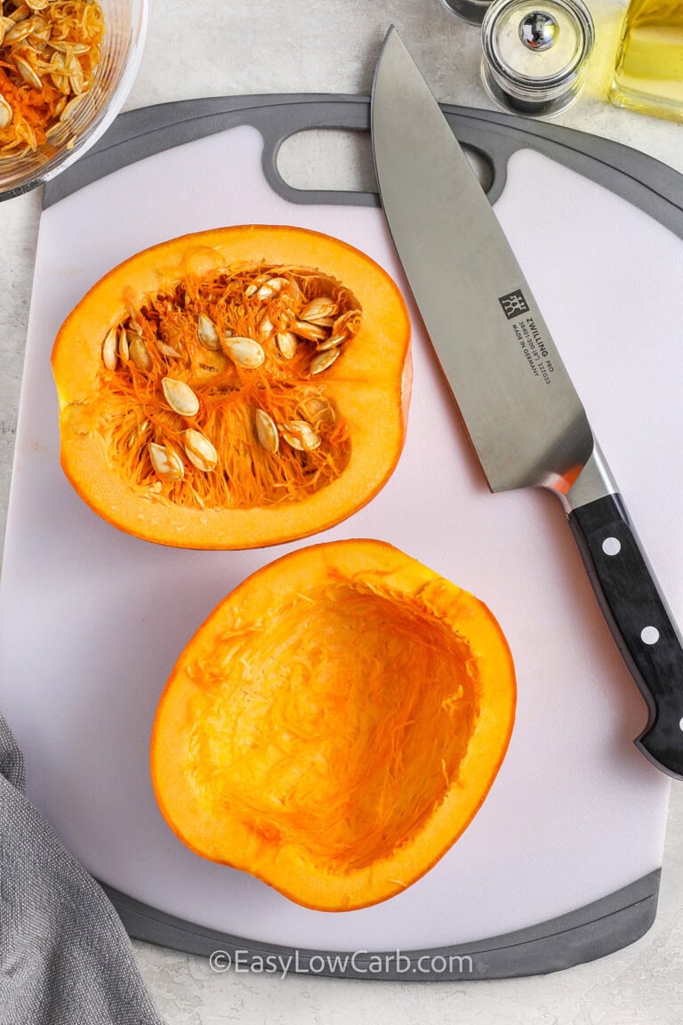 Roasted Pumpkin Recipe (Mild Flavored & Easy!) - Easy Low Carb