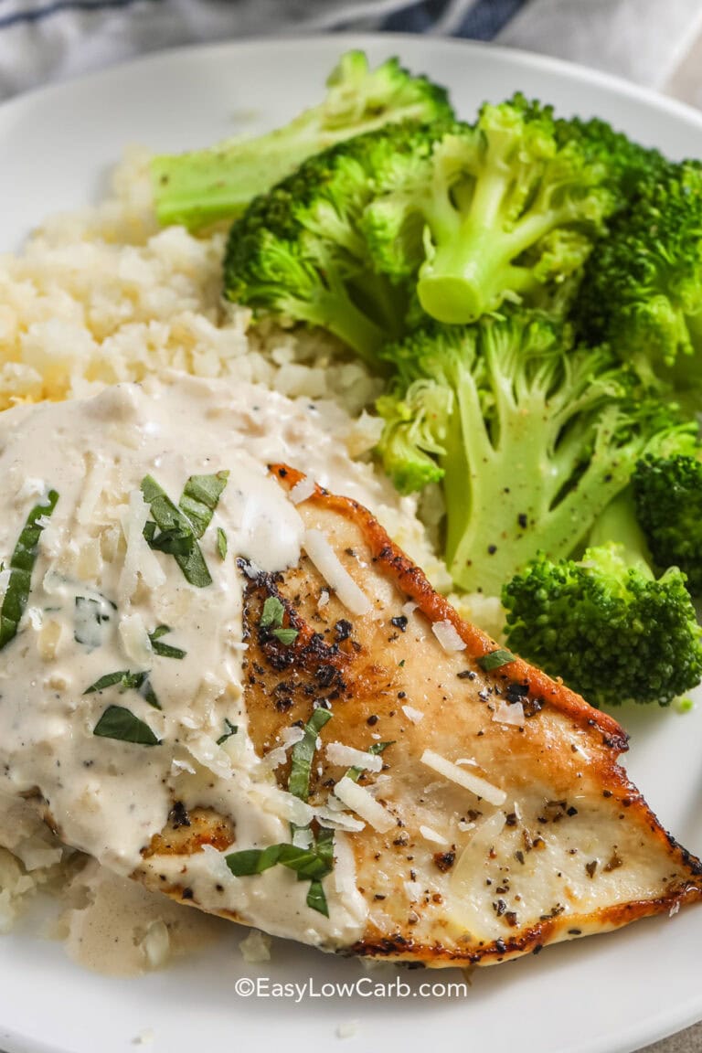 Cream Cheese Chicken (30 Minutes or Less!) - Easy Low Carb