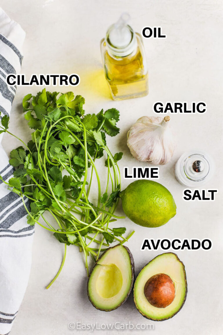 Avocado Lime Dressing (Quick Prep!) - Easy Low Carb