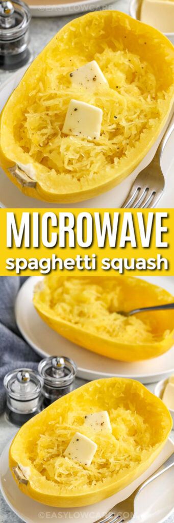 Microwave Spaghetti Squash (Ready in Minutes!) - Easy Low Carb