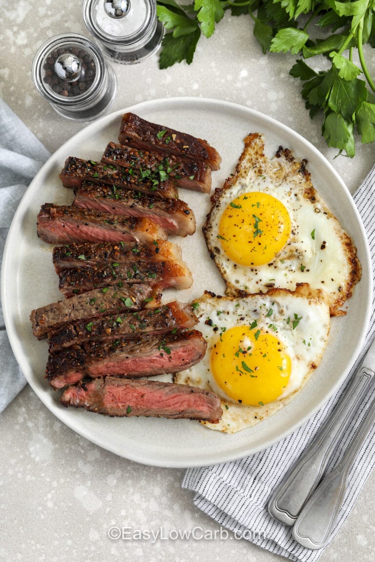 Steak and Eggs Breakfast (Delicious Breakfast!)